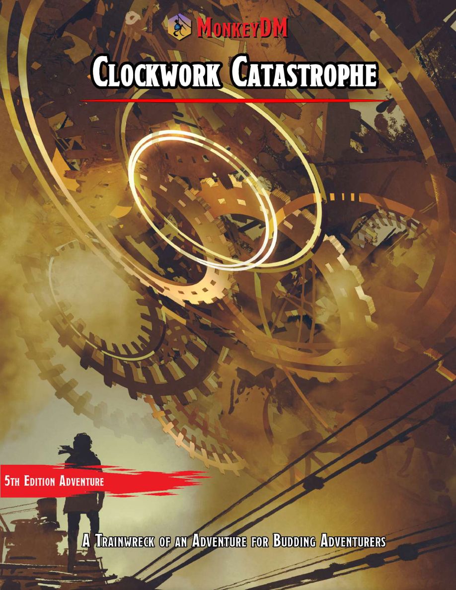 Clockwork Catastrophe - Free level 1 Adventure for D&D 5e – MonkeyDM