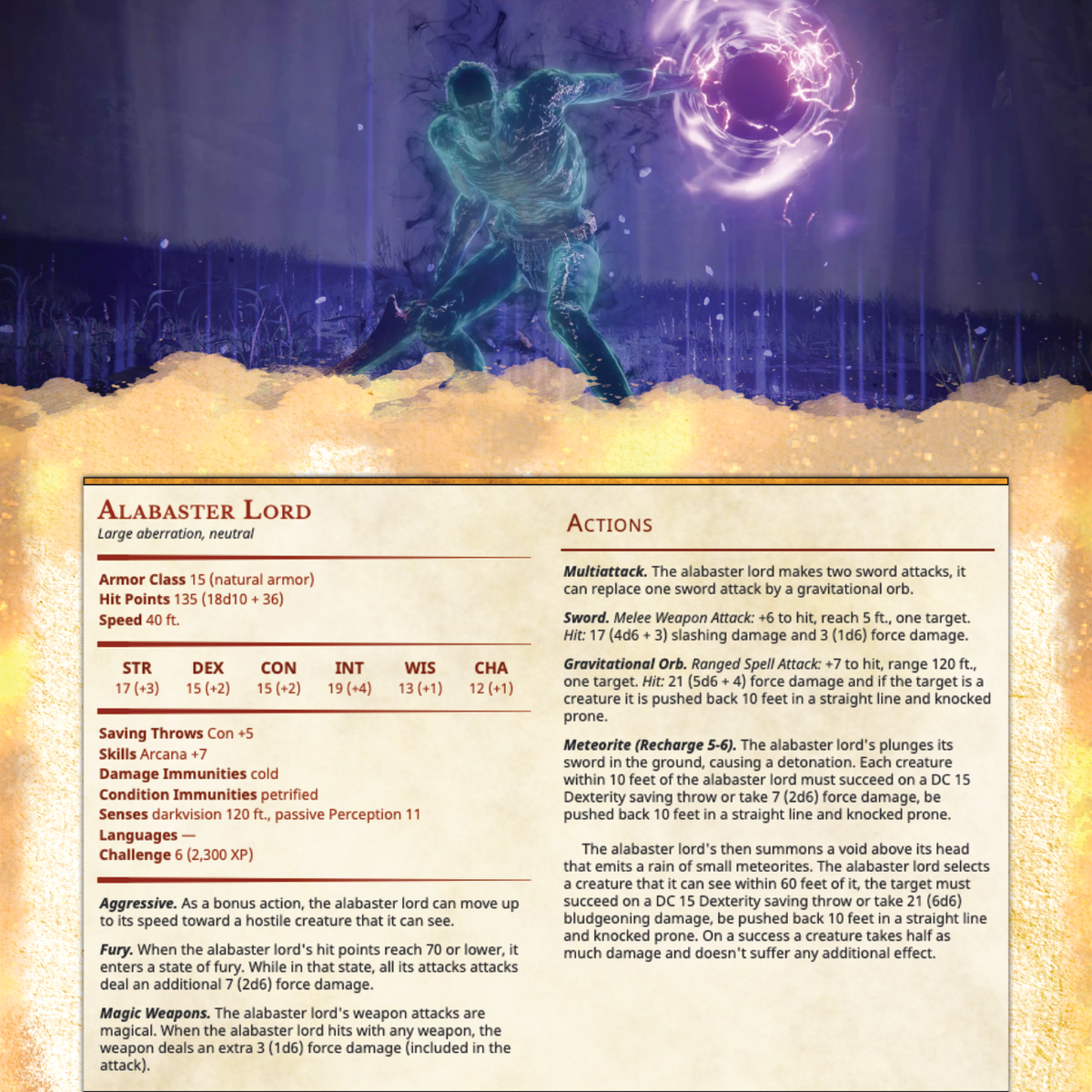 Alabaster Lord - D&D 5e Elden Ring Conversion – MonkeyDM