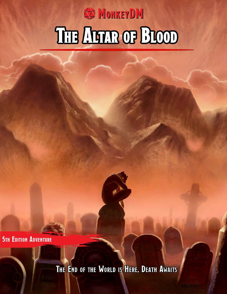 DnD Adventure - The Altar of Blood. An Epic and Free level 17 One-Shot ...