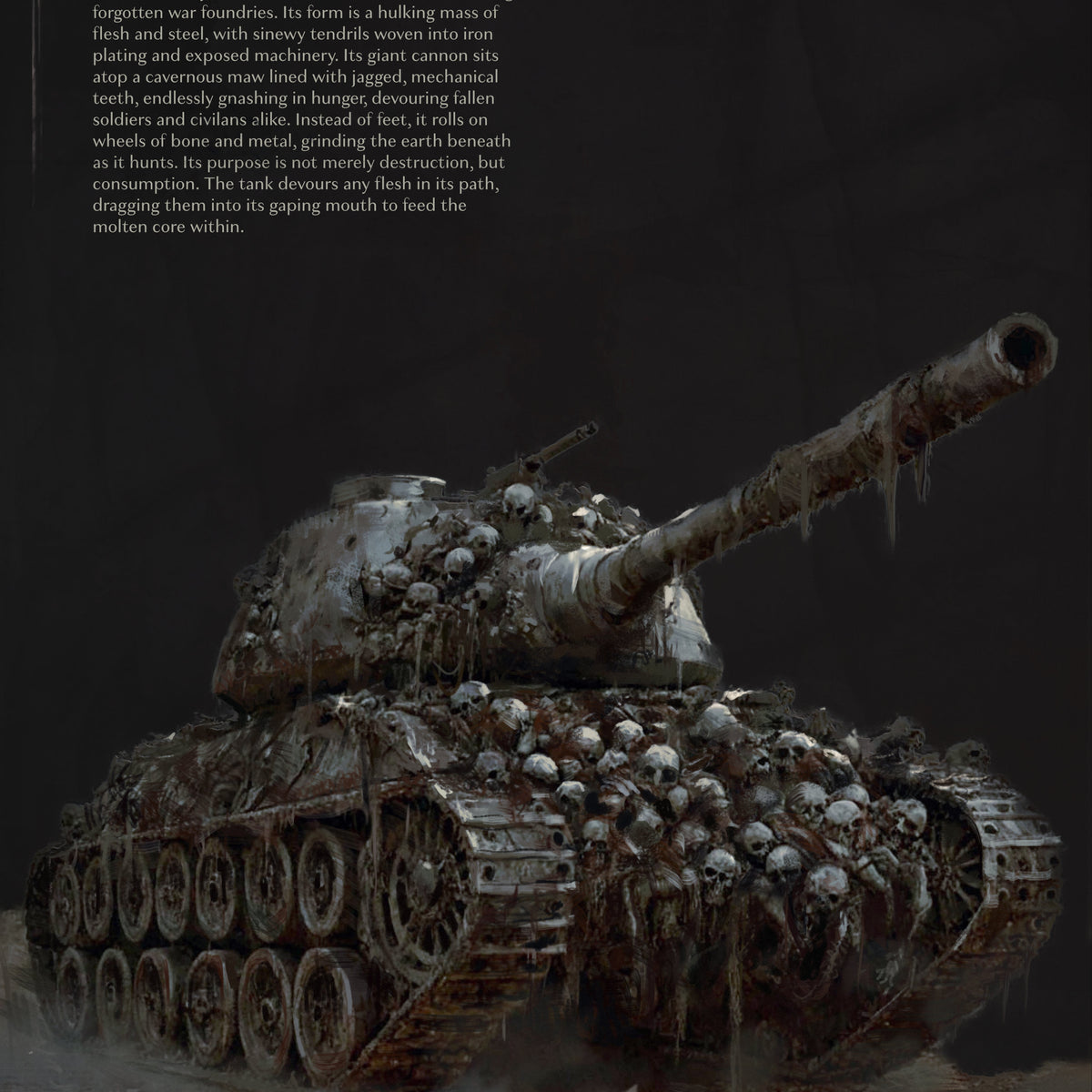 Monster - Living Tank: A living mass of flesh and steel [Trench War ...