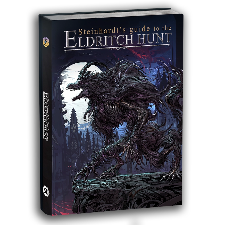 Hardcover Book - Steinhardt's Guide to the Eldritch Hunt – MonkeyDM